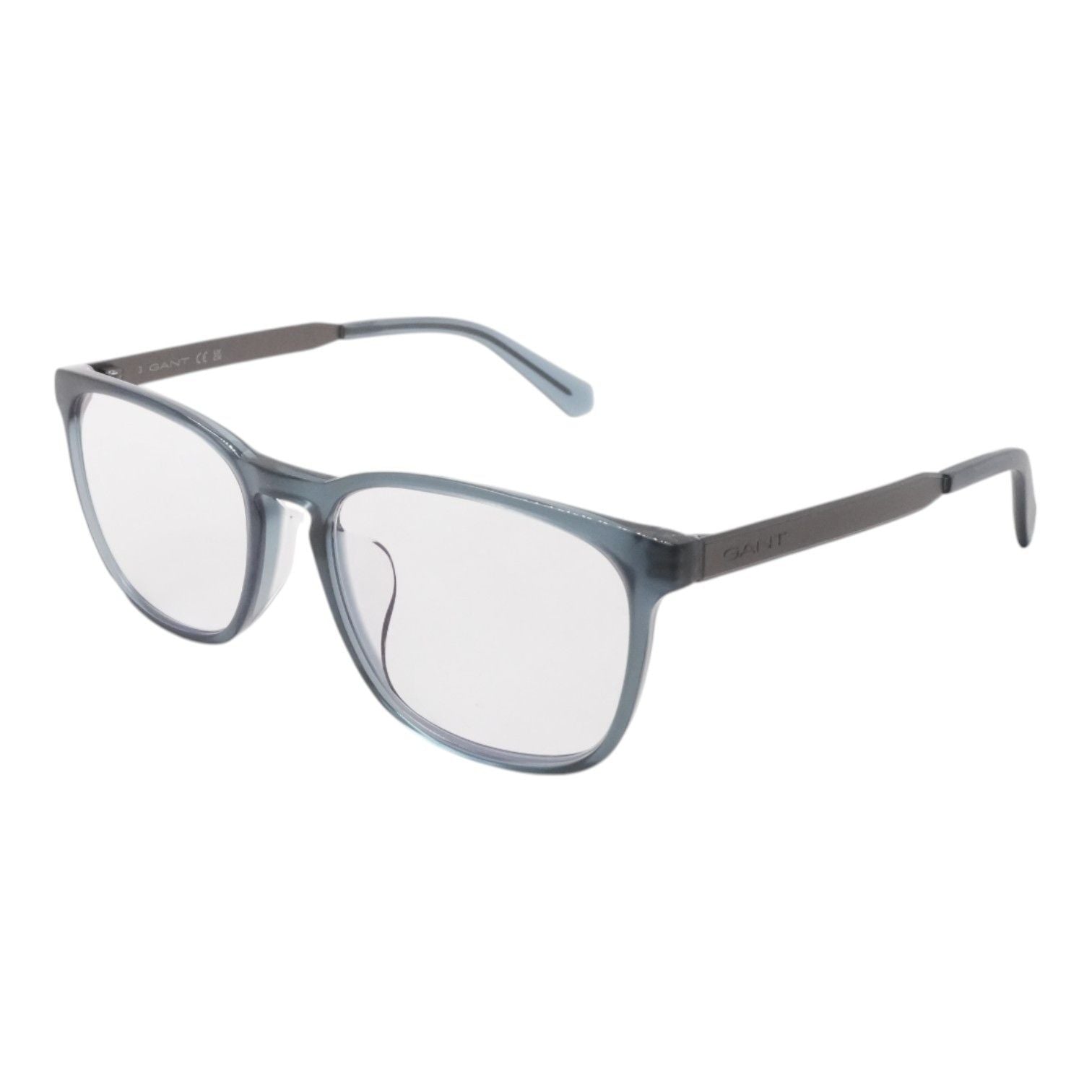 Charcoal GA3217-F-3 Square Eyeglasses FRAMES ONLY – Unclaimed Baggage