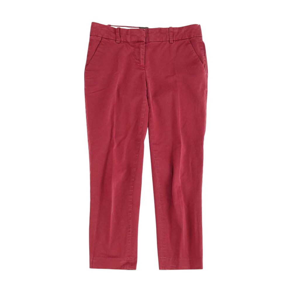 Maroon Solid Capri Pants – Unclaimed Baggage