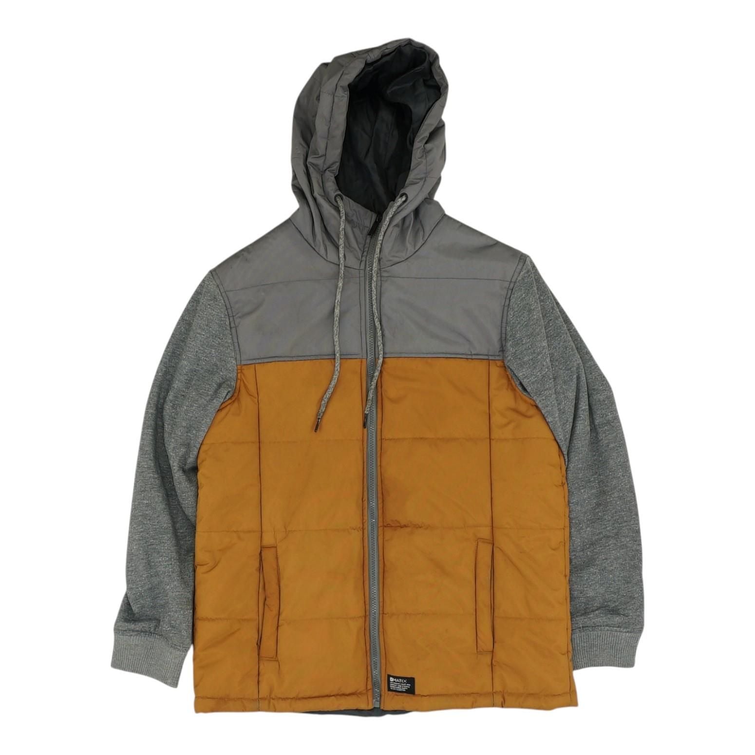 Gray Color Block Jacket – Unclaimed Baggage