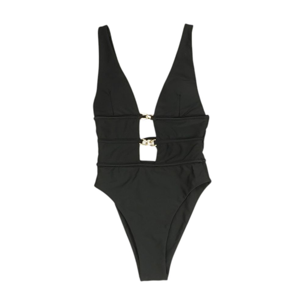 Black Solid One-Piece – Unclaimed Baggage
